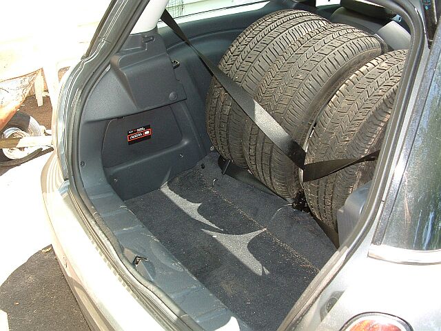 Wheels/Tires in Rear Seat Area | MINI Cooper Forum